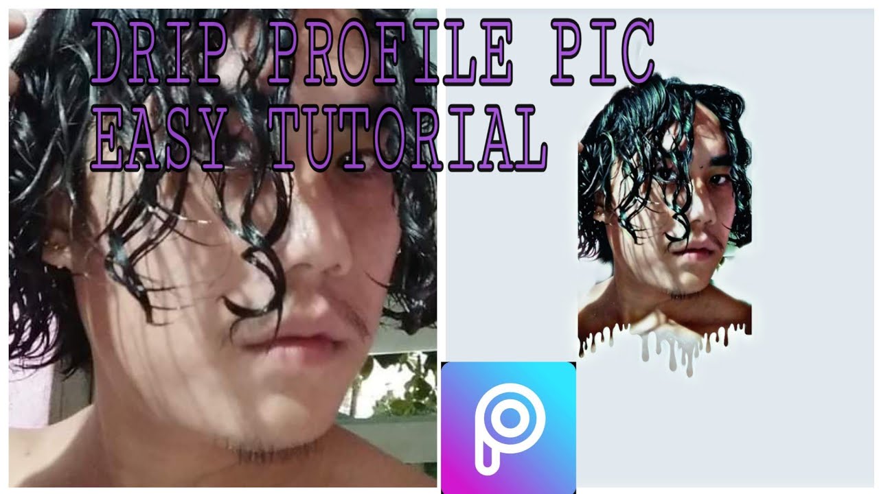 PICSART: DRIP PROFILE PICTURE - YouTube