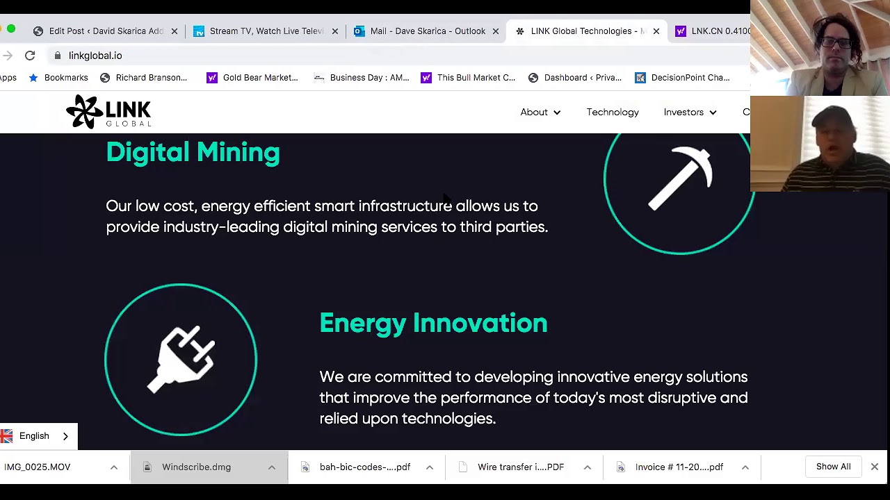 Interview with Link Technologies LNK CSE - YouTube