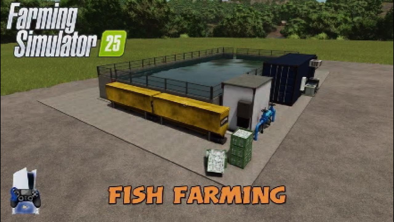 FS25 New Mod (console): Fish Farming | Mods in the spots 🌟 # 18 - YouTube