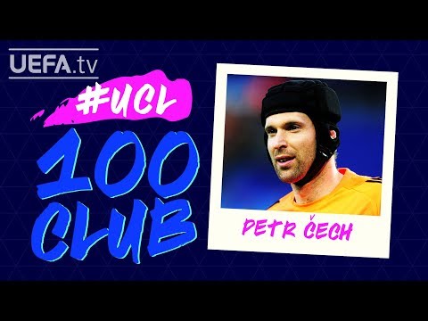 PETR ČECH: #UCL 100 CLUB
