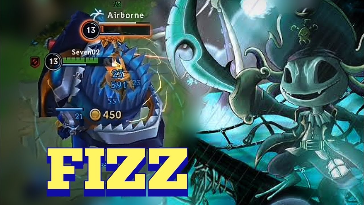 QUADRA KILL FIZZ | MID LANE GAMEPLAY I RUNES AND BUILD - YouTube