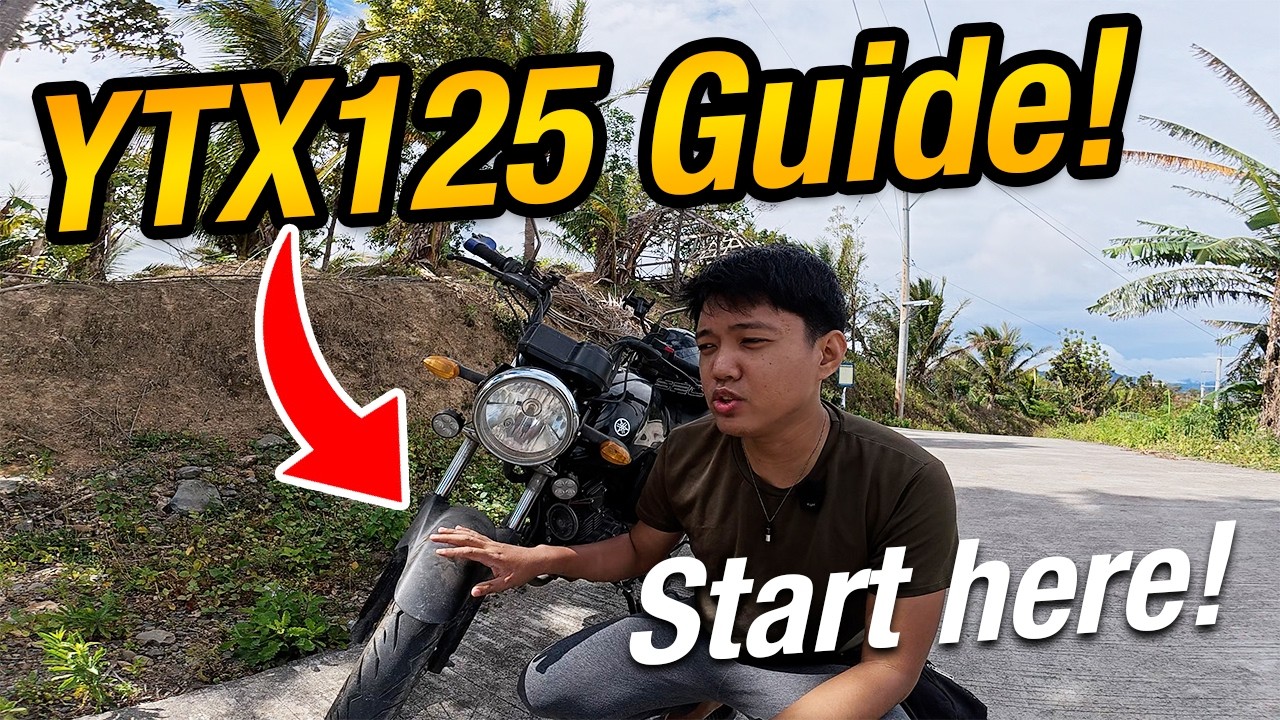 Yamaha YTX 125 Beginners / New Owners Guide to prevent problems! - YouTube