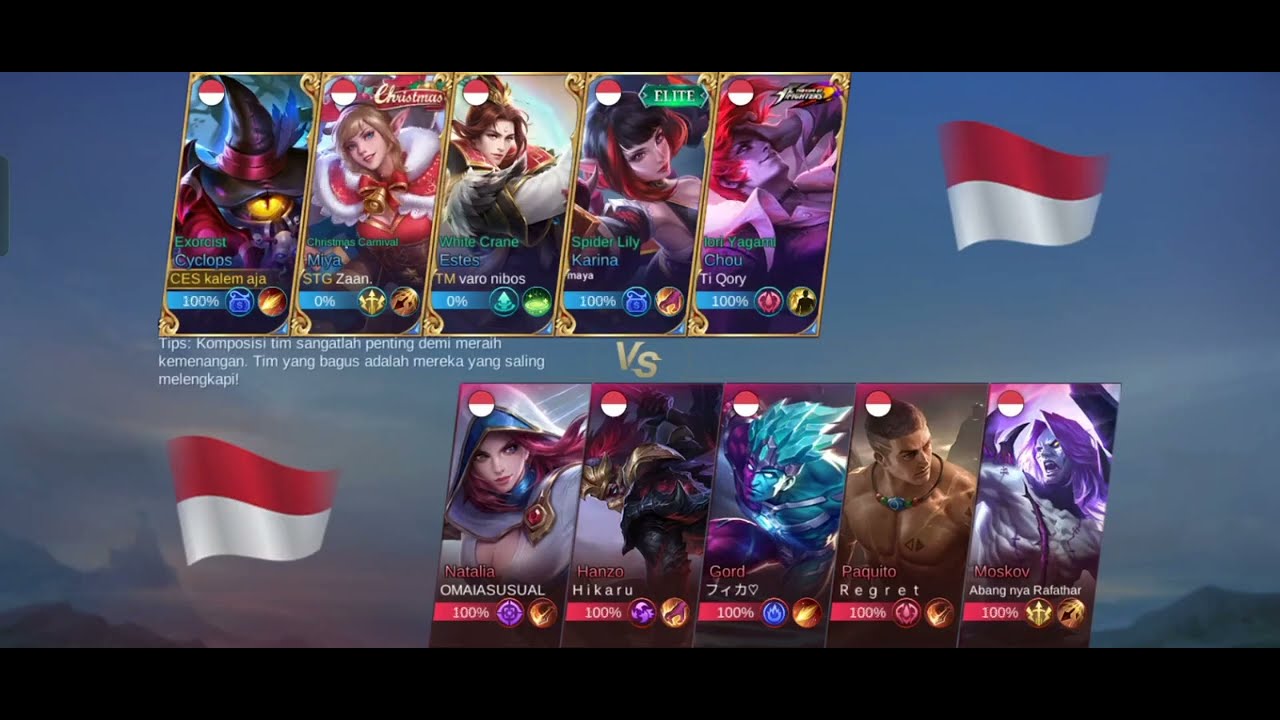 nonton permainan Mobile legend - YouTube