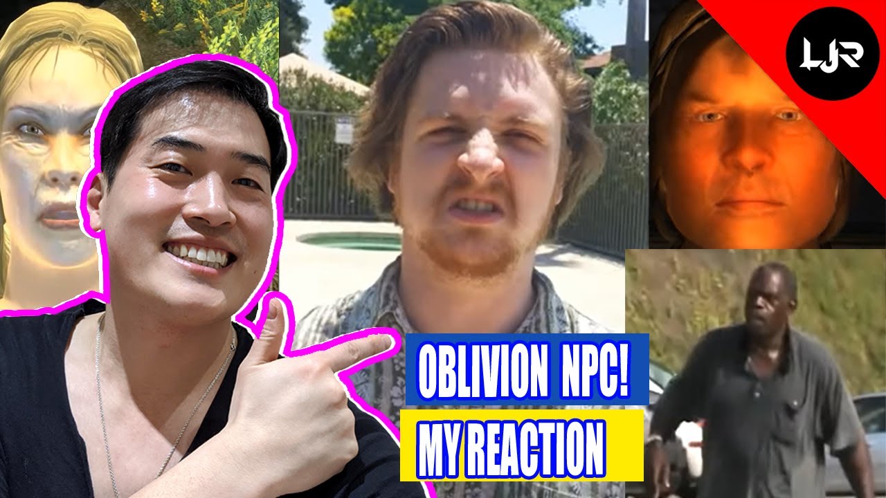 Oblivion NPC (MY REACTION) 🤣🤣🤣 - YouTube
