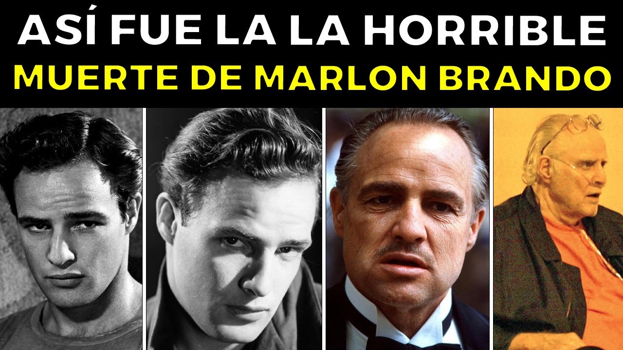 Así fue la legendaria y trágica vida de MARLON BRANDO - YouTube