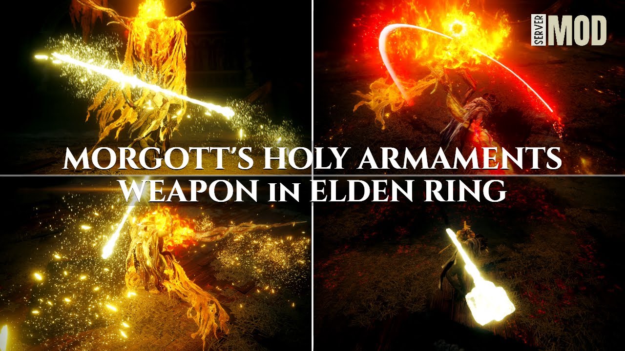 MORGOTT'S ARMAMENTS WEAPON MOD in ELDEN RING | Clever's Moveset Modpack ...