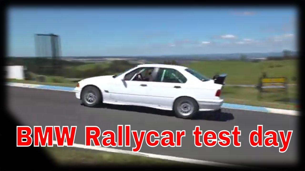 BMW Rally car build TEST DAY - YouTube