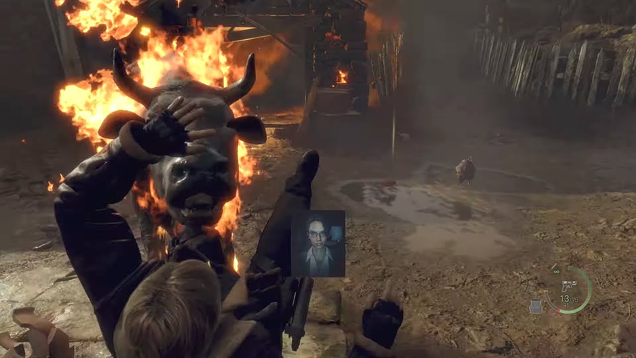 Resident Evil 4 Remake - Blazing Bull - YouTube