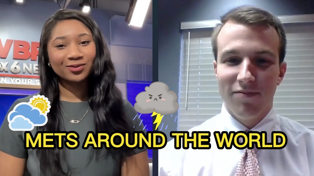 Meet Meteorologist Brandon Richards a "MET" Around the World | Topic Twins - YouTube