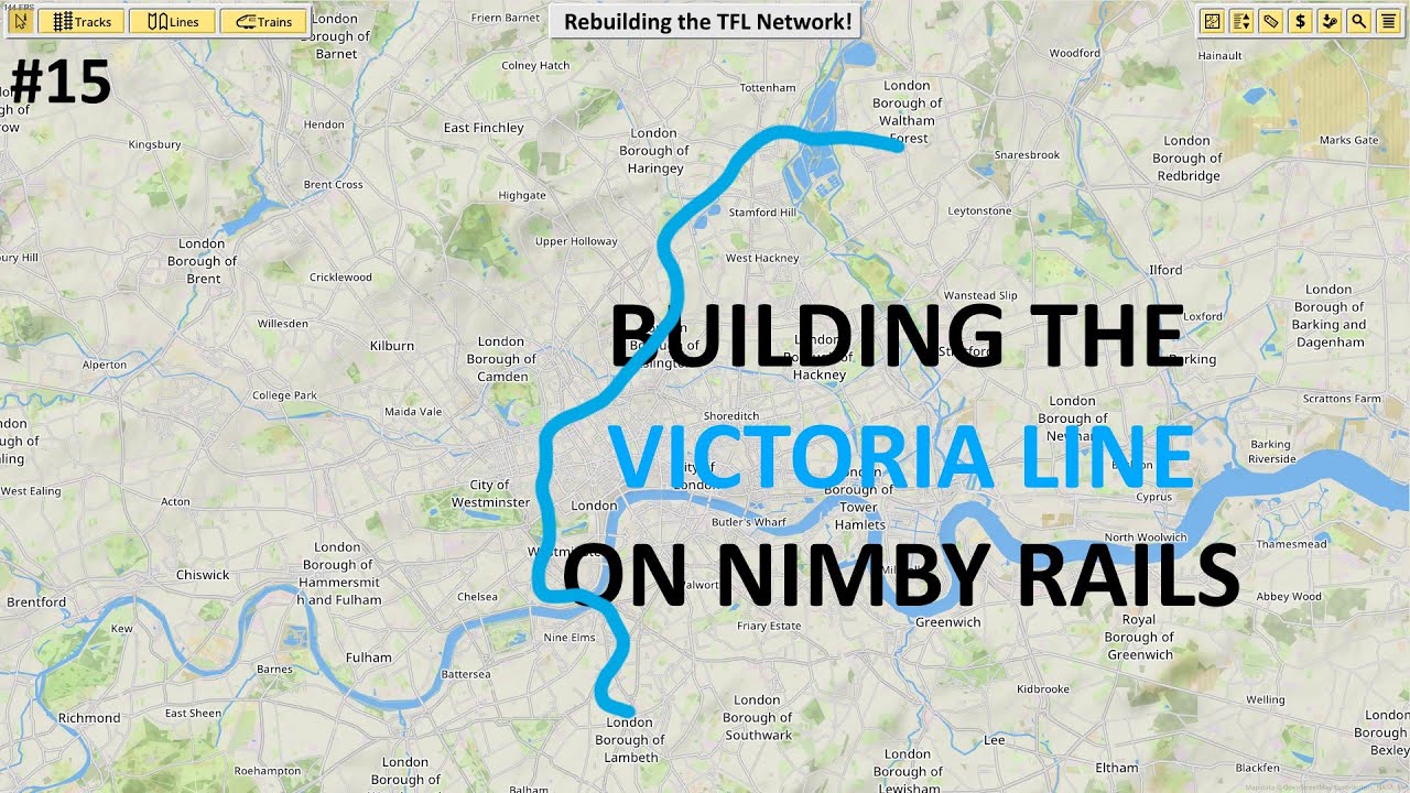 Victoria Line!! - Rebuilding the London Underground (NIMBY Rails) - YouTube
