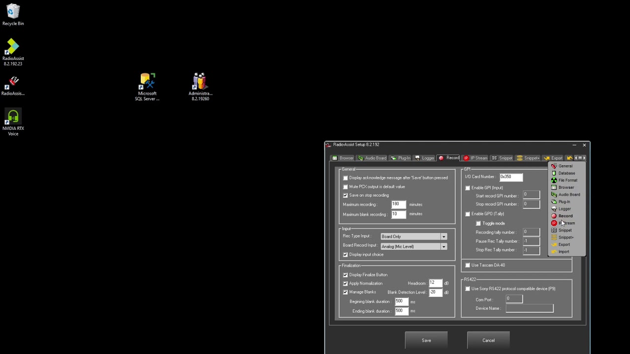 NETIA RadioAssist : Set-up multi-track recording in Snippet+ - YouTube