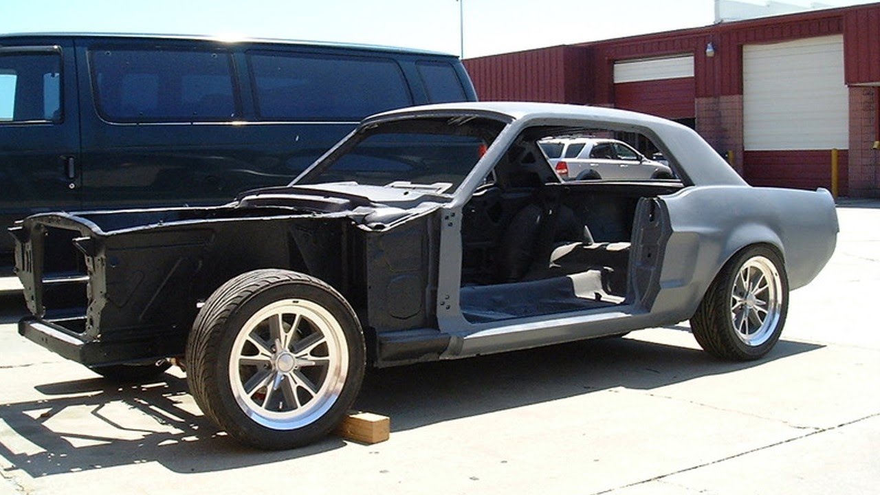 1968 Mustang build project. Lot of custom bodywork on this restoration ...