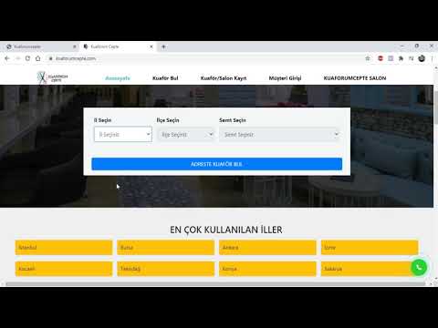 Kuaförüm Cepte Kuaför ve Salon Kaydı Nasıl Yapılır