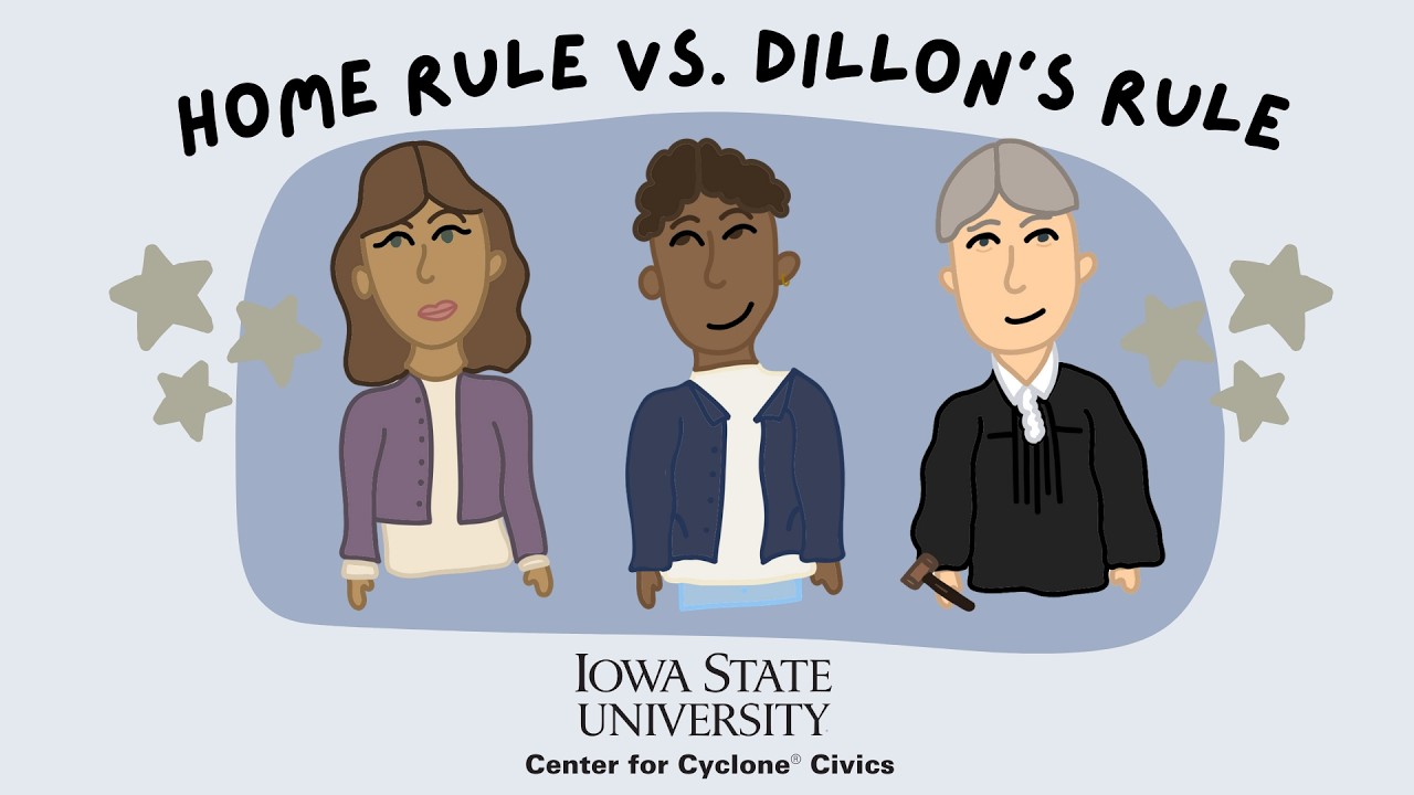 Home Rule vs. Dillon's Rule | Byte-Sized Civics - YouTube
