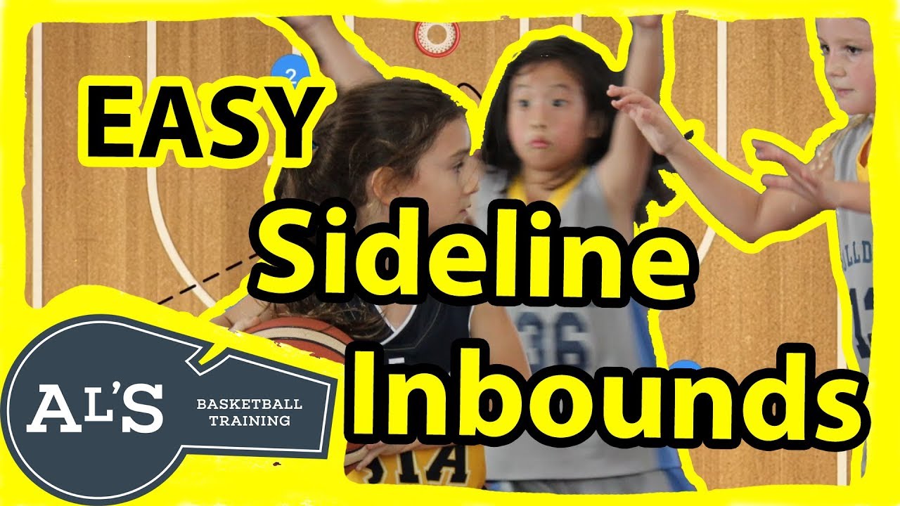 Easy Basketball Sideline Inbounds Plays - YouTube