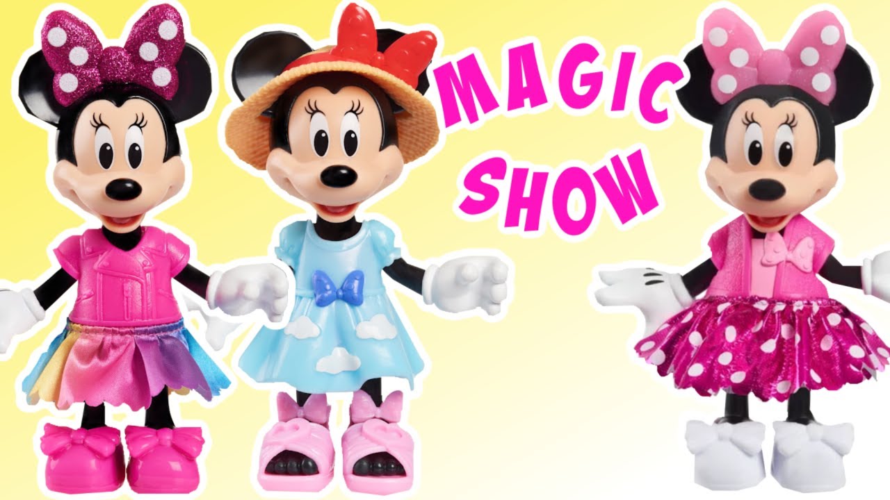 Minnie Mouse Performs Magic And Illusions for Friends - YouTube