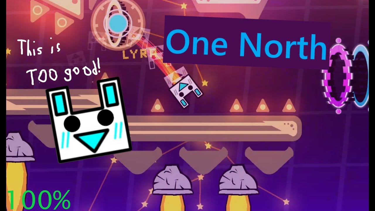 One North by IAmRozz Completed! | Geometry Dash (360 FPS) - YouTube