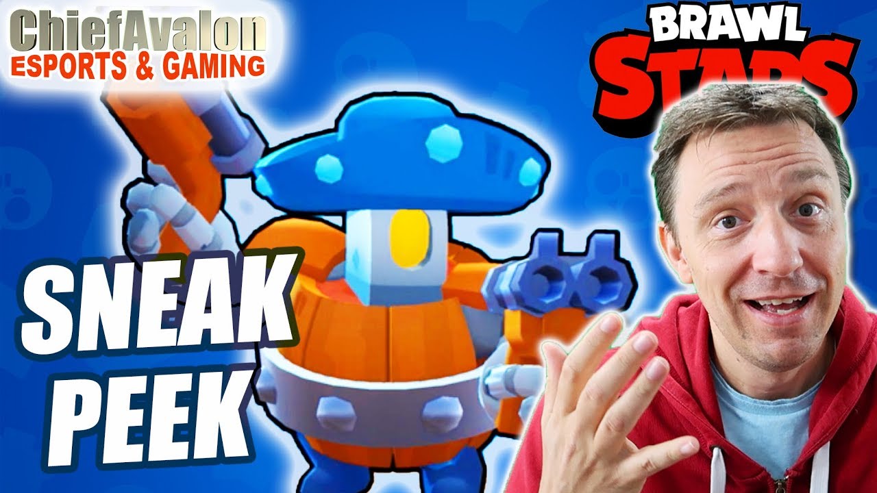 Update Sneak Peek: Brawl Stars New Brawler DARRYL - Maxed Darryl ...