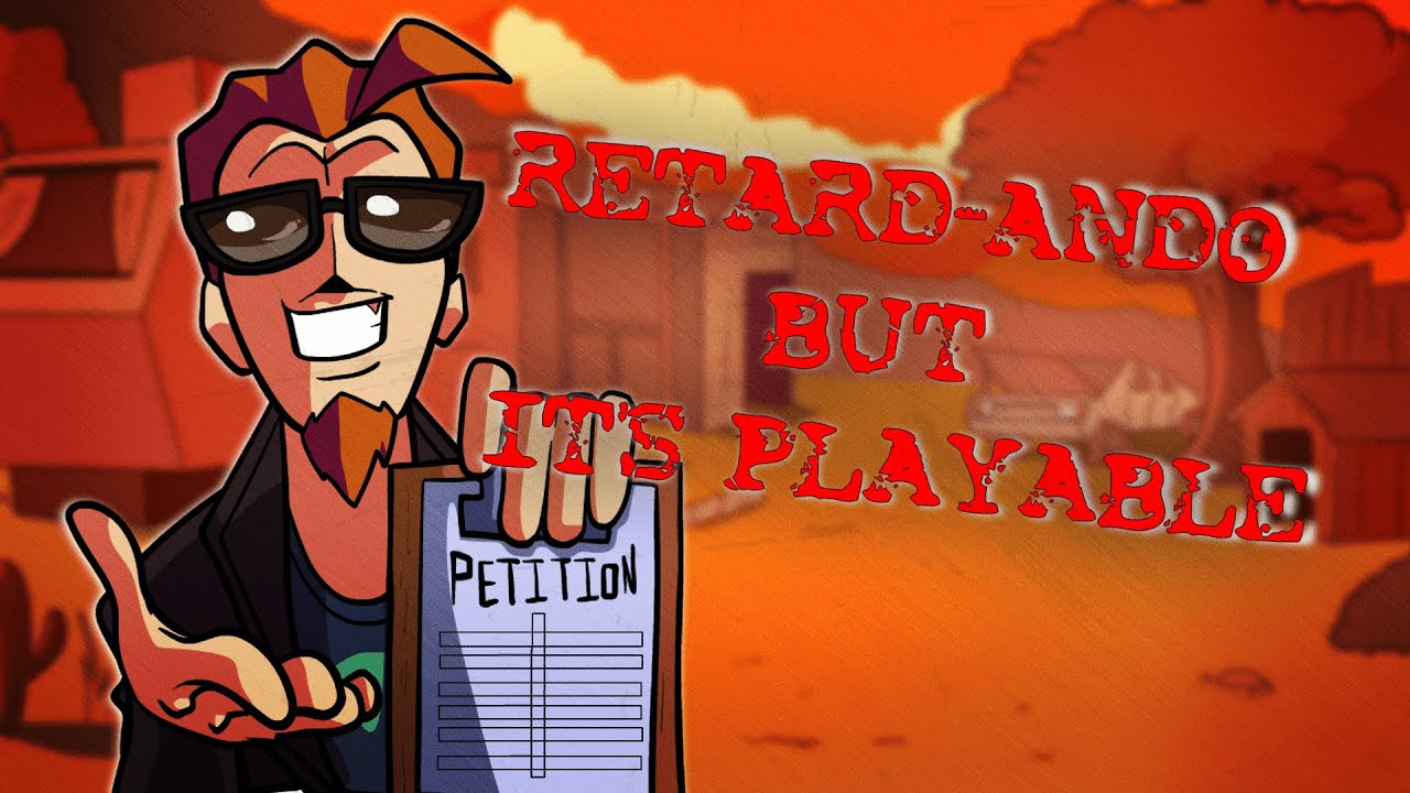 R*tard-ando but it's playable (link in the desc.) - YouTube