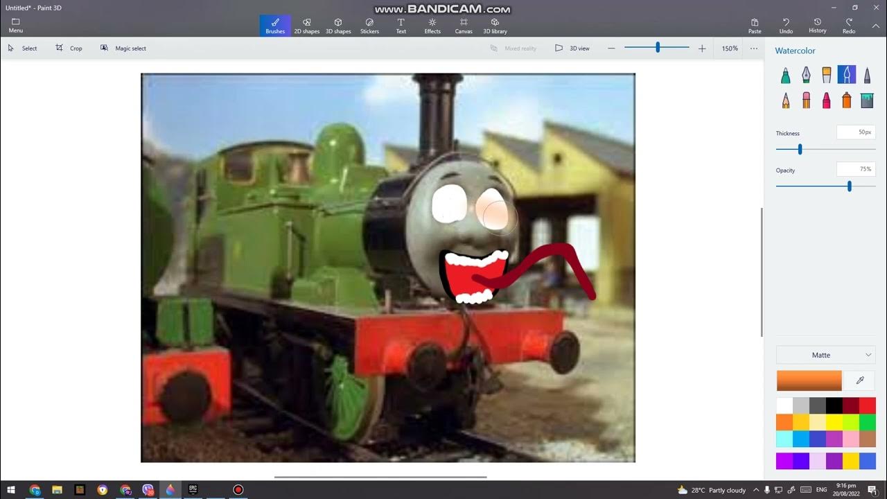 I made my own Oliver Sodor fallout - YouTube