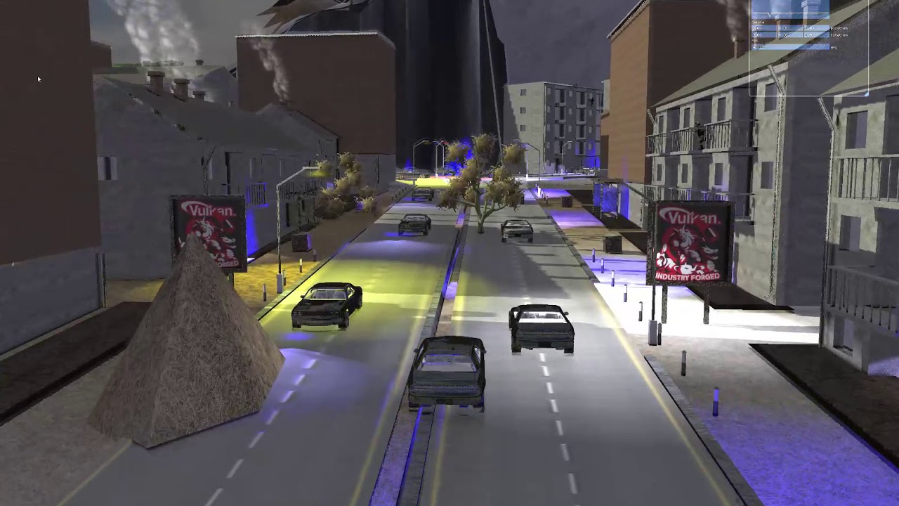 Vulkan graphics engine demo, roTor successor, built for speed, recorded ...