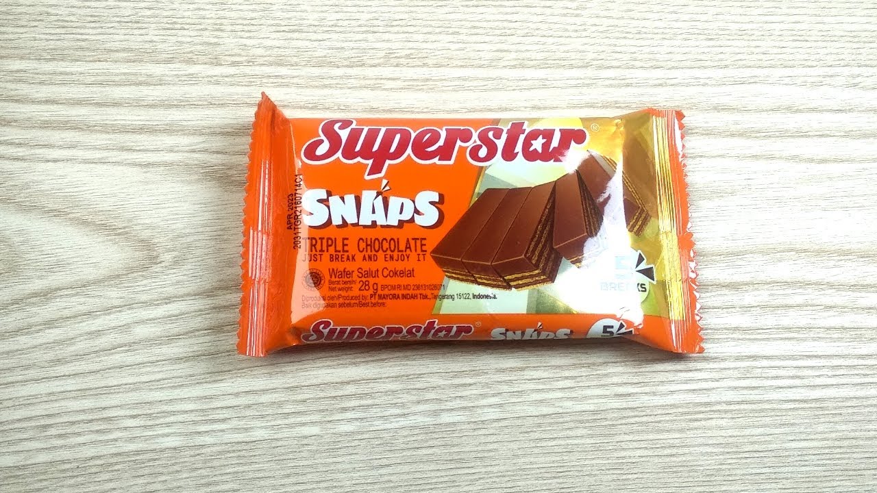 superstar snap triple chocolate enakkk 🍪 - YouTube