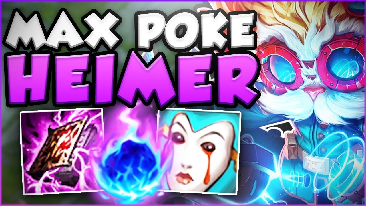 TILT YOUR ENEMIES WITH THIS MAX POKE HEIMER BUILD! NEW HEIMERDINGER ...