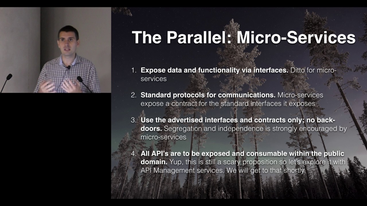 Managing micro-services for your company - YouTube