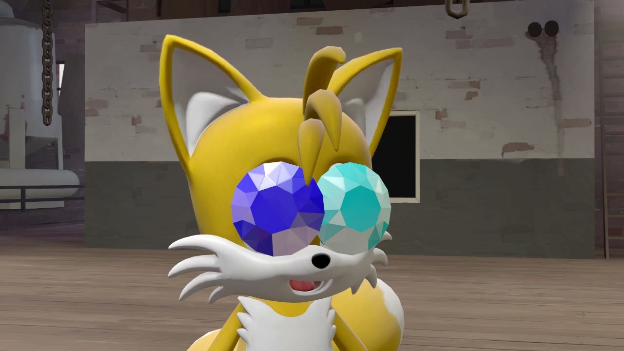 Tails Puts Diamonds in his Eyes and His Ears Wiggle (SFM) - YouTube