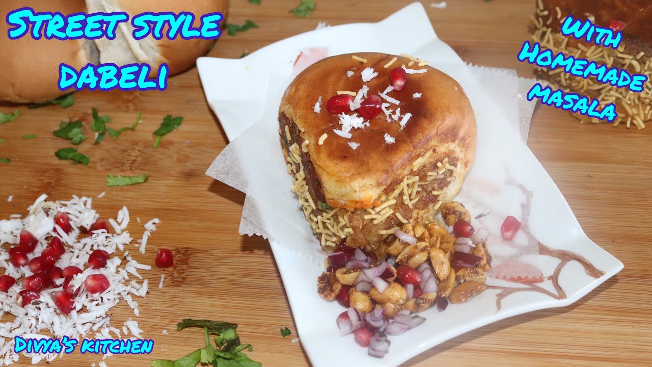 Dabeli Recipe In DETAIL | Indian Street Food Recipes | Kutchi Dabeli ...