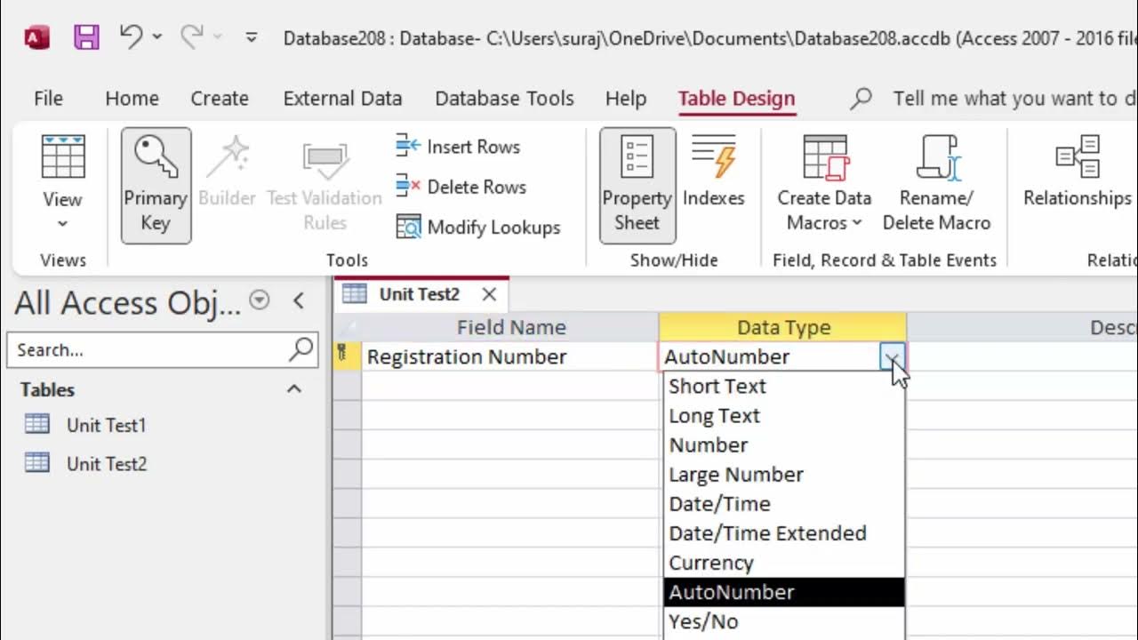 How to create Navigation form in Microsoft Access in hindi@COMPUTEREXCELSOLUTION - YouTube
