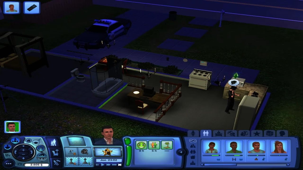 Primer día en la fuerza - La vida de un policia en los Sims 3 - YouTube