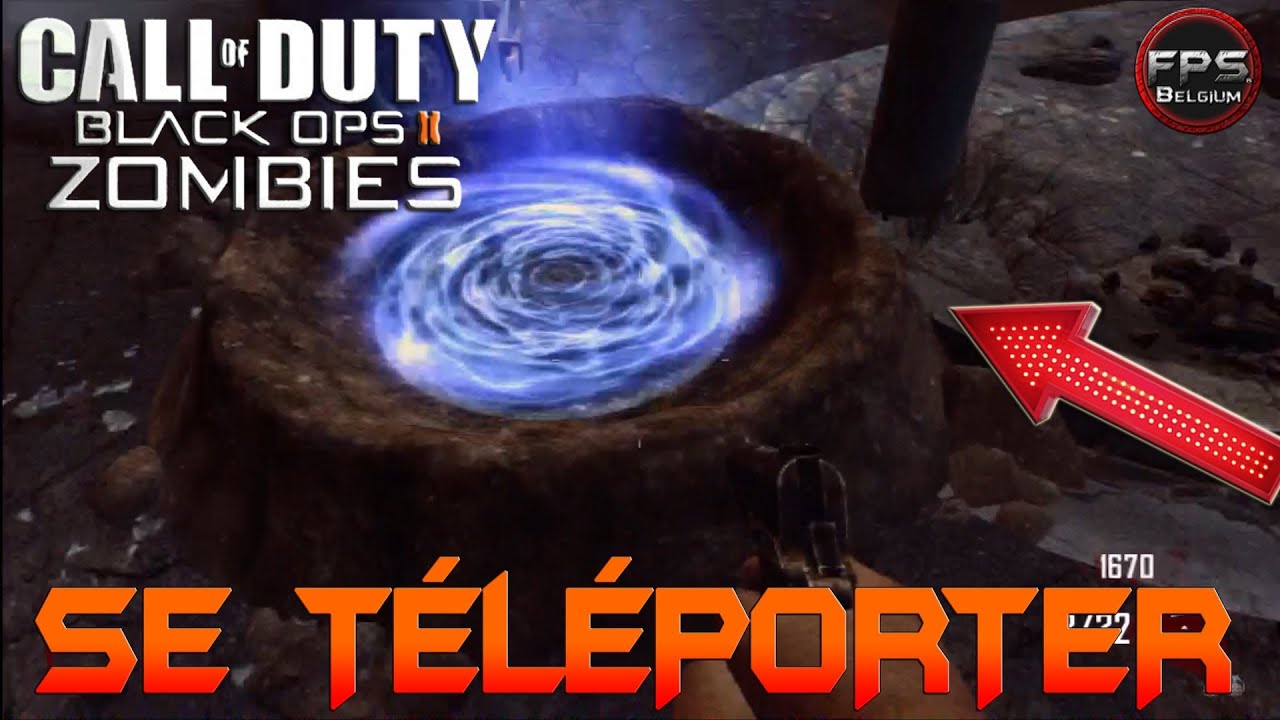 ★Tuto Zombie BO2 ★Comment se TELEPORTER à partir de la MANCHE 1 ★Mode ...