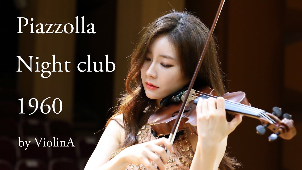 Astor Piazzolla - Night club 1960 피아졸라 바이올린 -나이트클럽 1960 (by ViolinA ...