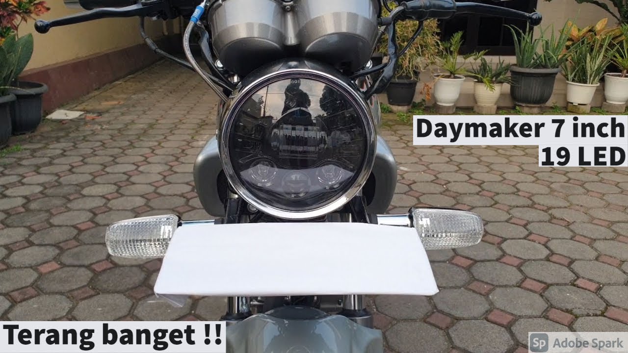 Review Lampu Daymaker 7 Inch 19 Led - YouTube