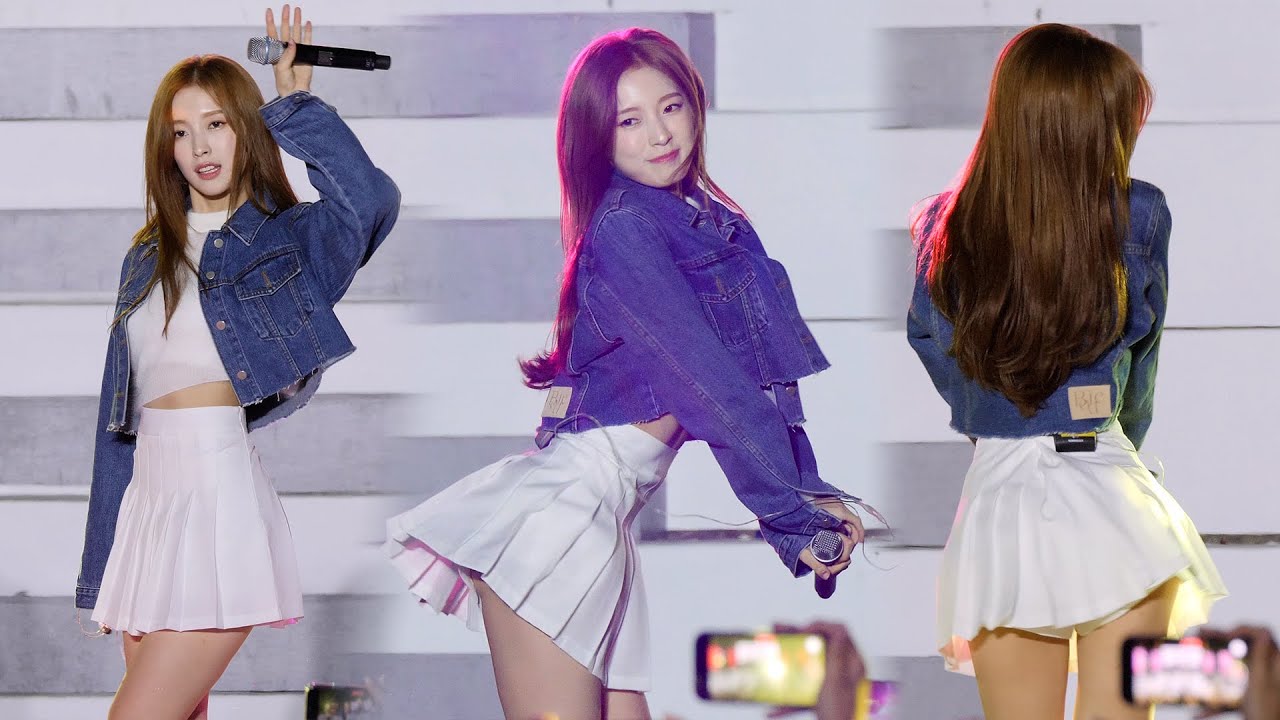 오마이걸 아린 직캠 'Dun Dun Dance' (OH MY GIRL ARIN) @ 신한대 축제｜221013 - YouTube