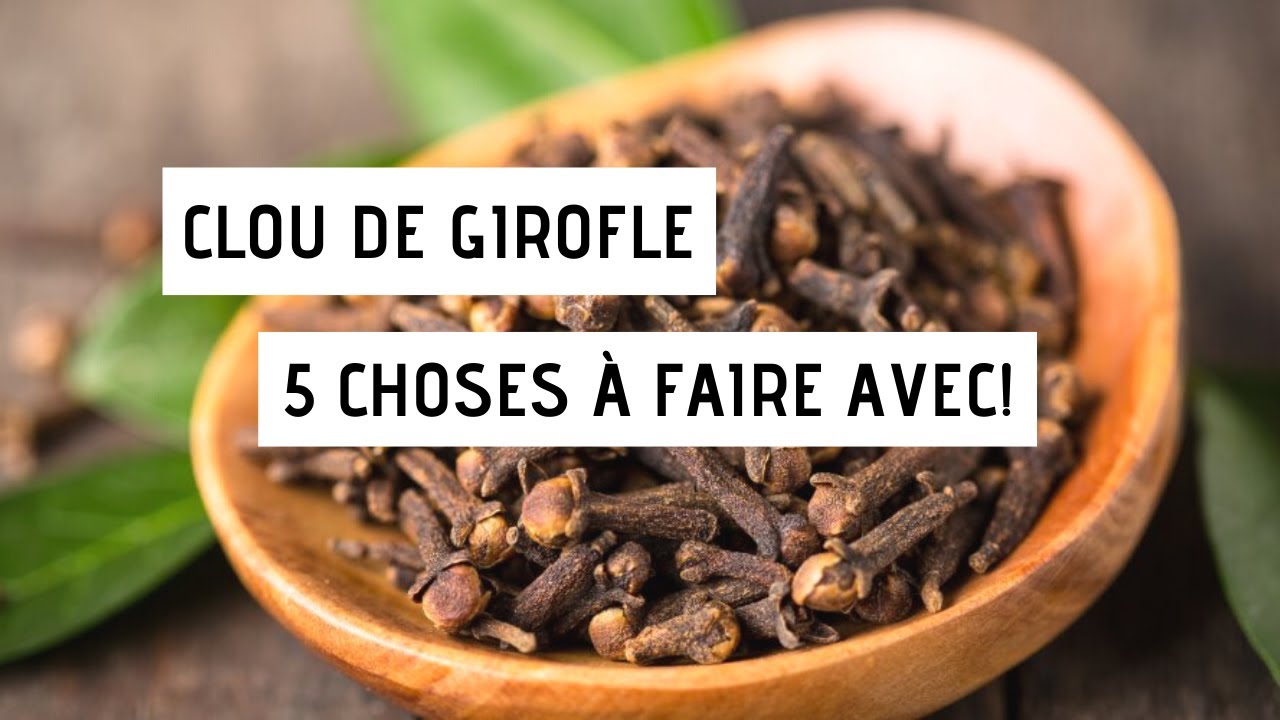 Clou de Girofle: 5 choses à faire avec! - YouTube