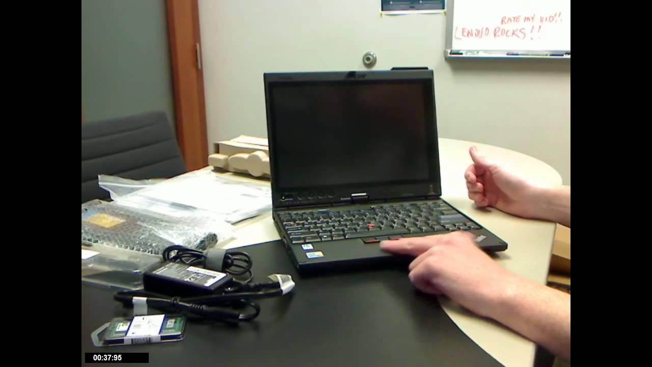 Unboxing of the Lenovo X200 Tablet - YouTube
