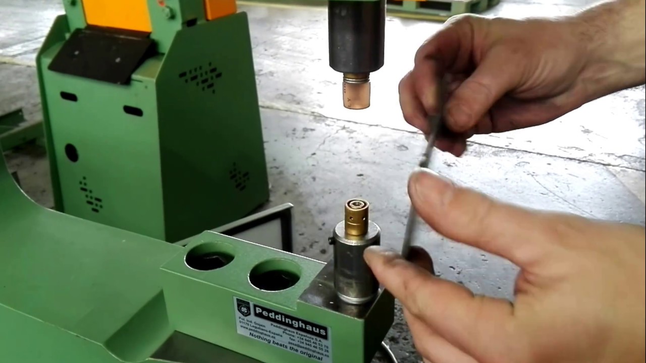 H120 Clinching operation - YouTube