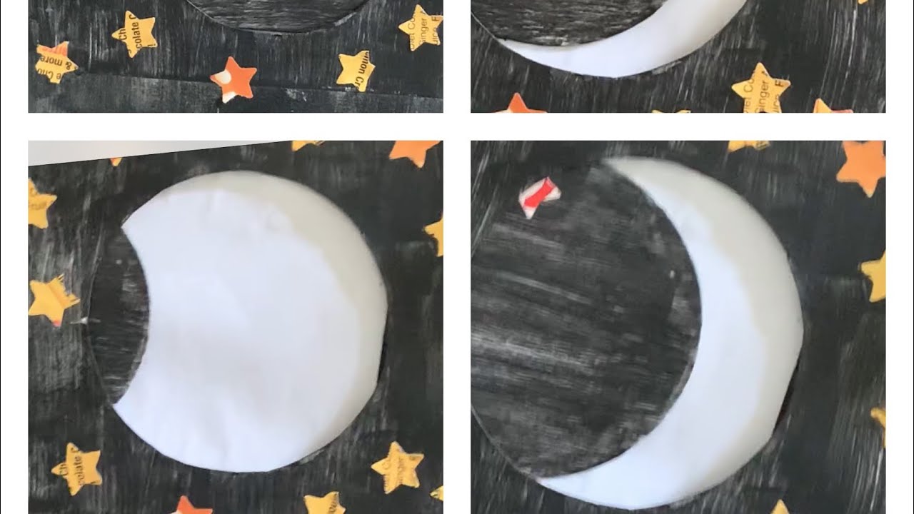The Moon and it's phases | Kid's craft - YouTube