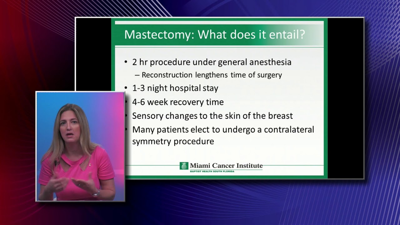 Breast Cancer: Mastectomy - YouTube