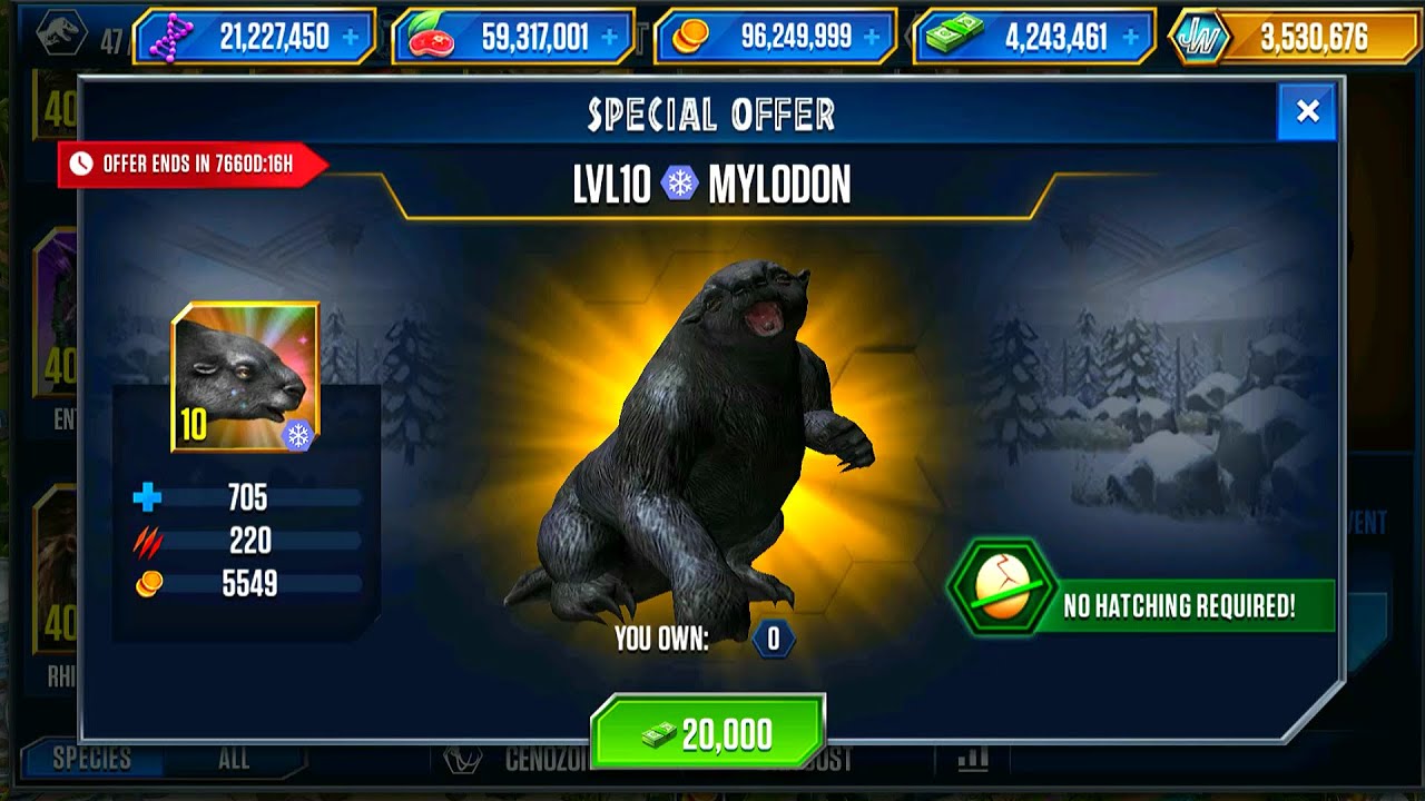 BUY MYLODON AND UPGRADE TO LEVEL 40 | HT GAME - YouTube