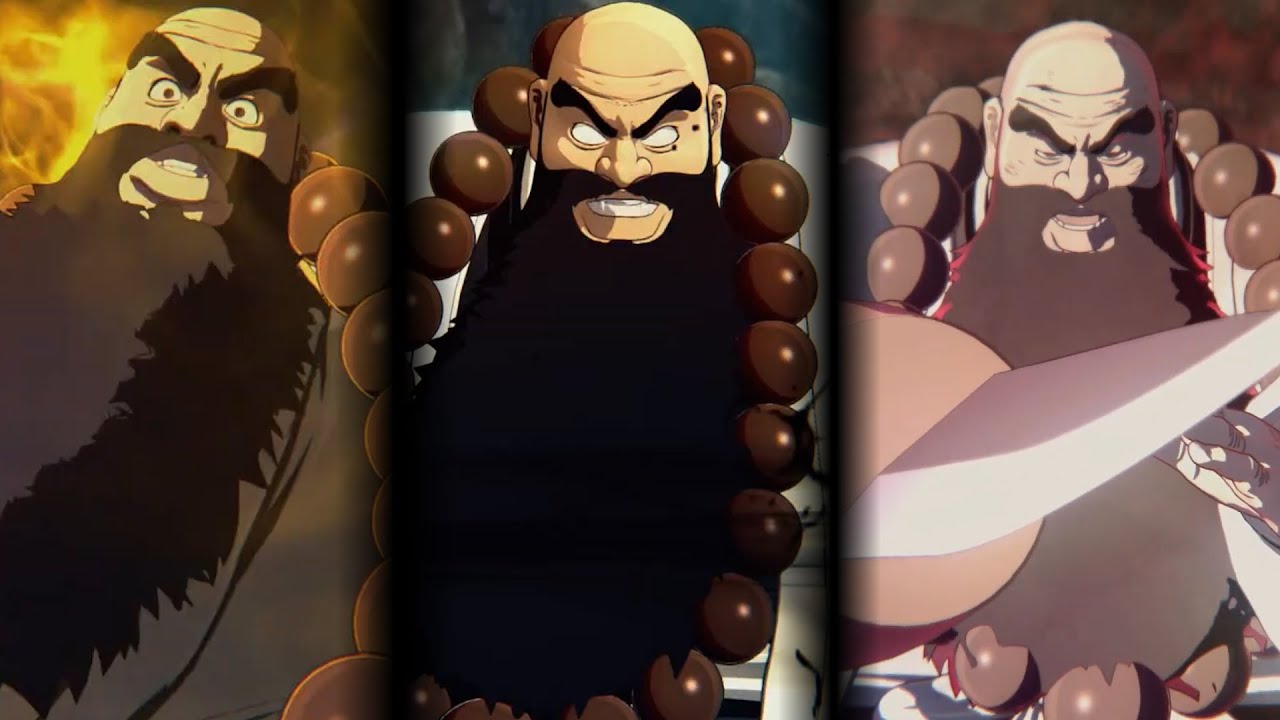 Ichibei All Ultimates and Transformations in Bleach Rebirth of Souls ...