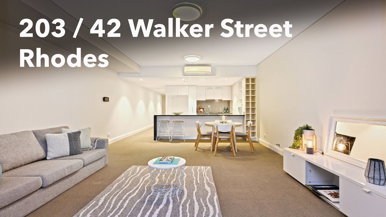 203 / 42 Walker Street, Rhodes - YouTube