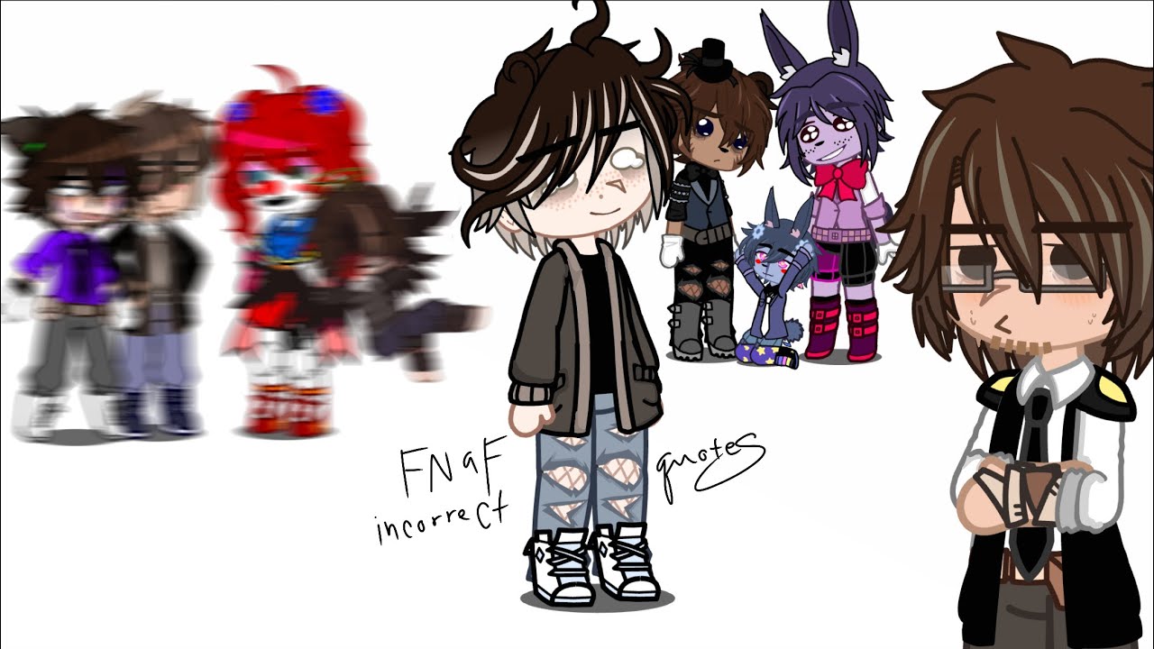 FNaF characters as incorrect quotes for 12 minutes straight. ( READ ...