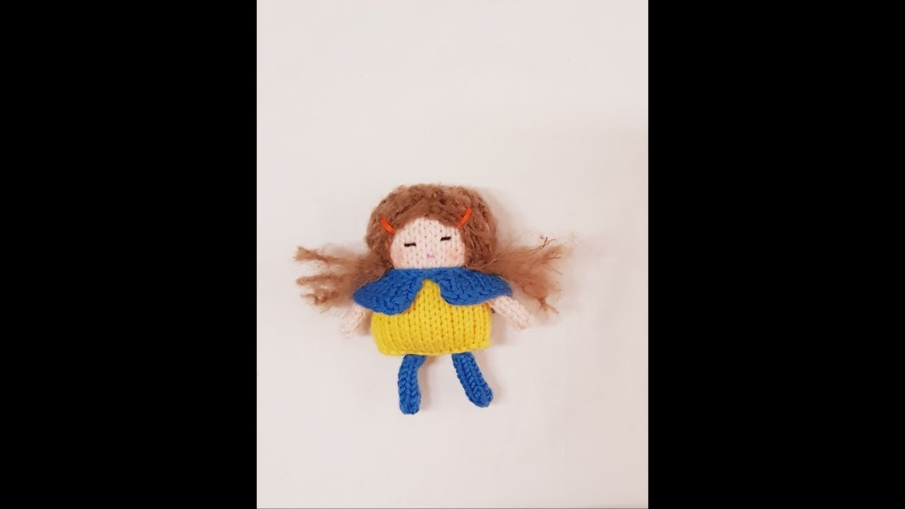How to knit doll-DODO part3 - YouTube