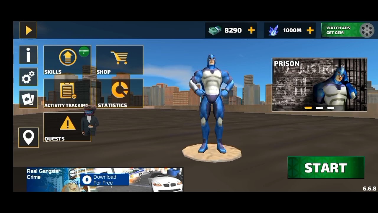 Rope Hero Mod Menu Latest version 6.6.8 With 20+ Features - YouTube