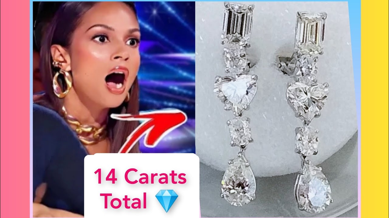 Tutorial how to make this BEAUTIFUL EARRING Diamonds. - YouTube