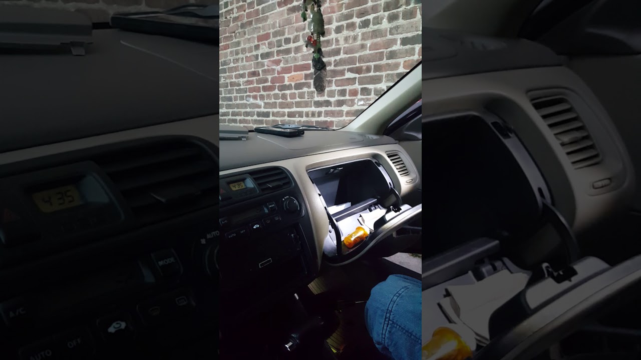 2002 Honda Accord Defrost switch location - YouTube