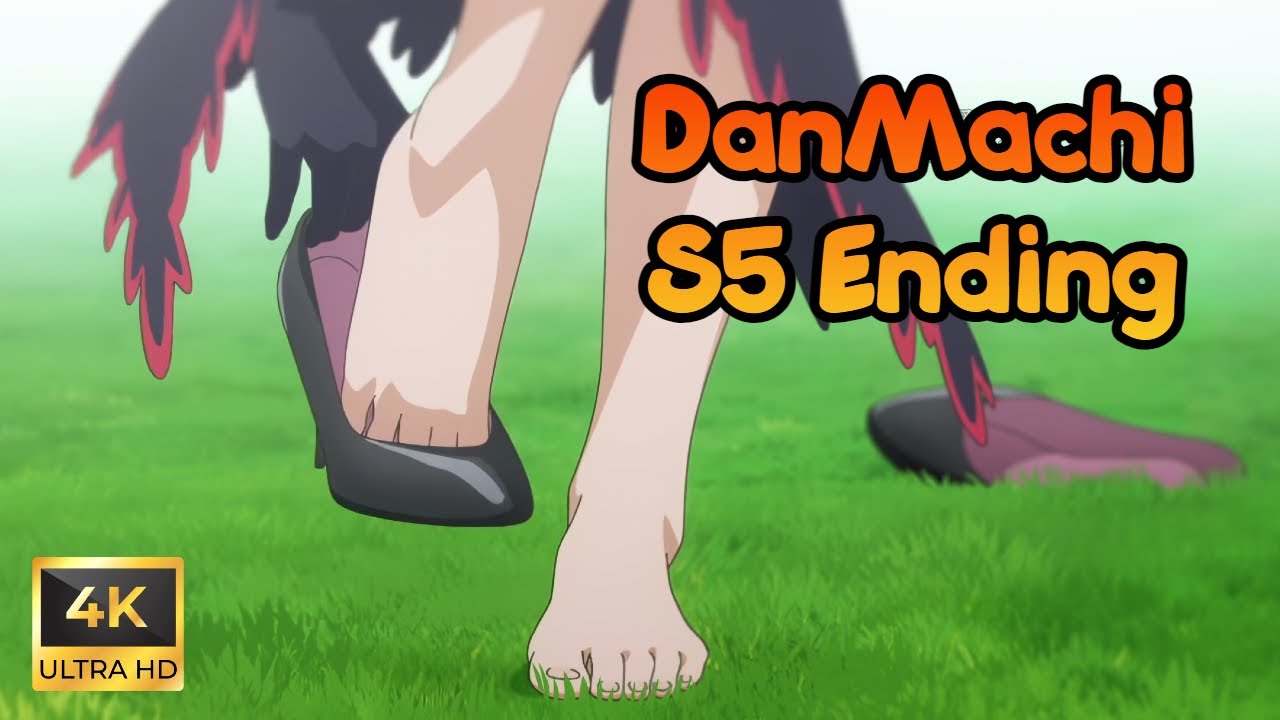 DanMachi Feet ED【4K Anime】 Hydrate - sajou no hana - YouTube